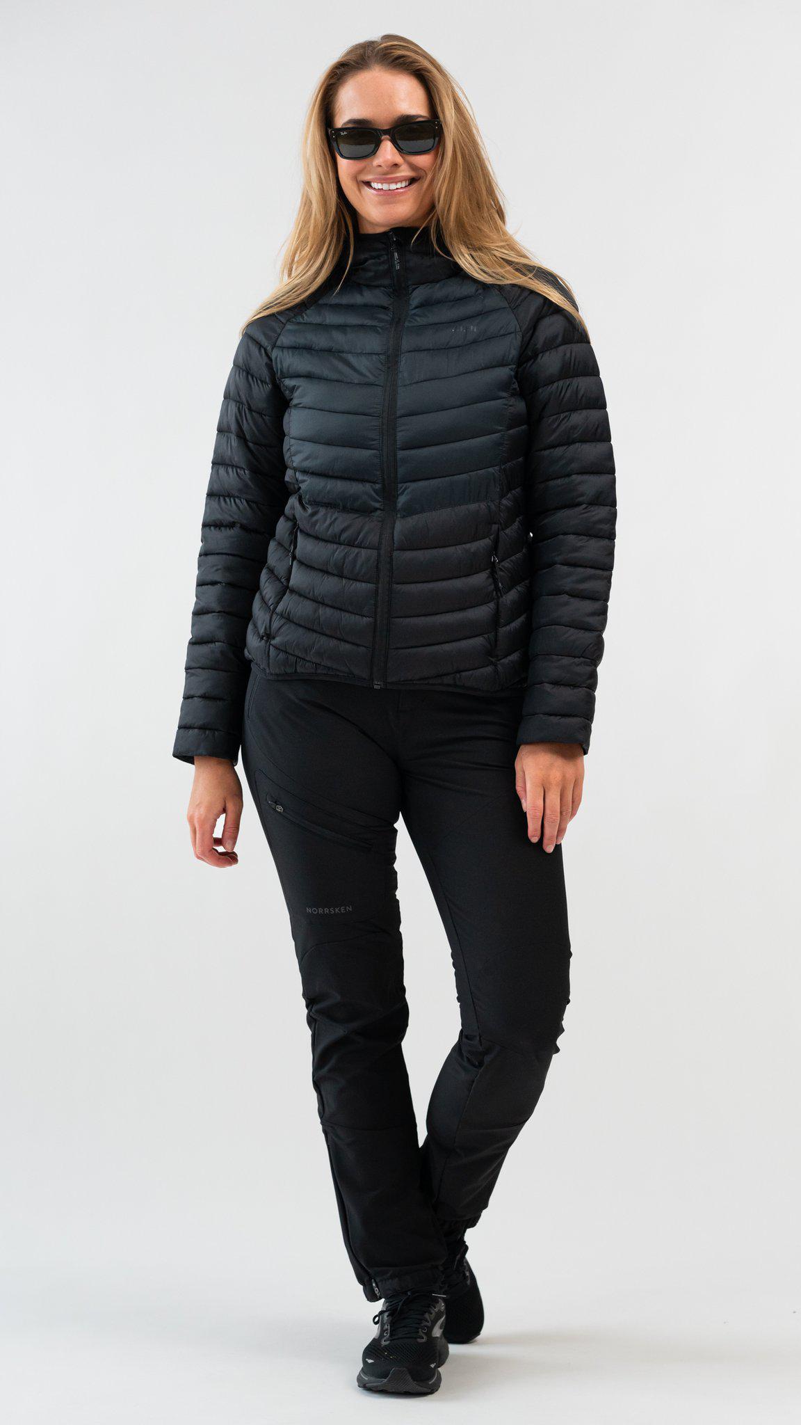 VALLRUN JACKET OBSIDIAN BLACK - DAM - Norrsken Jackets Swedish